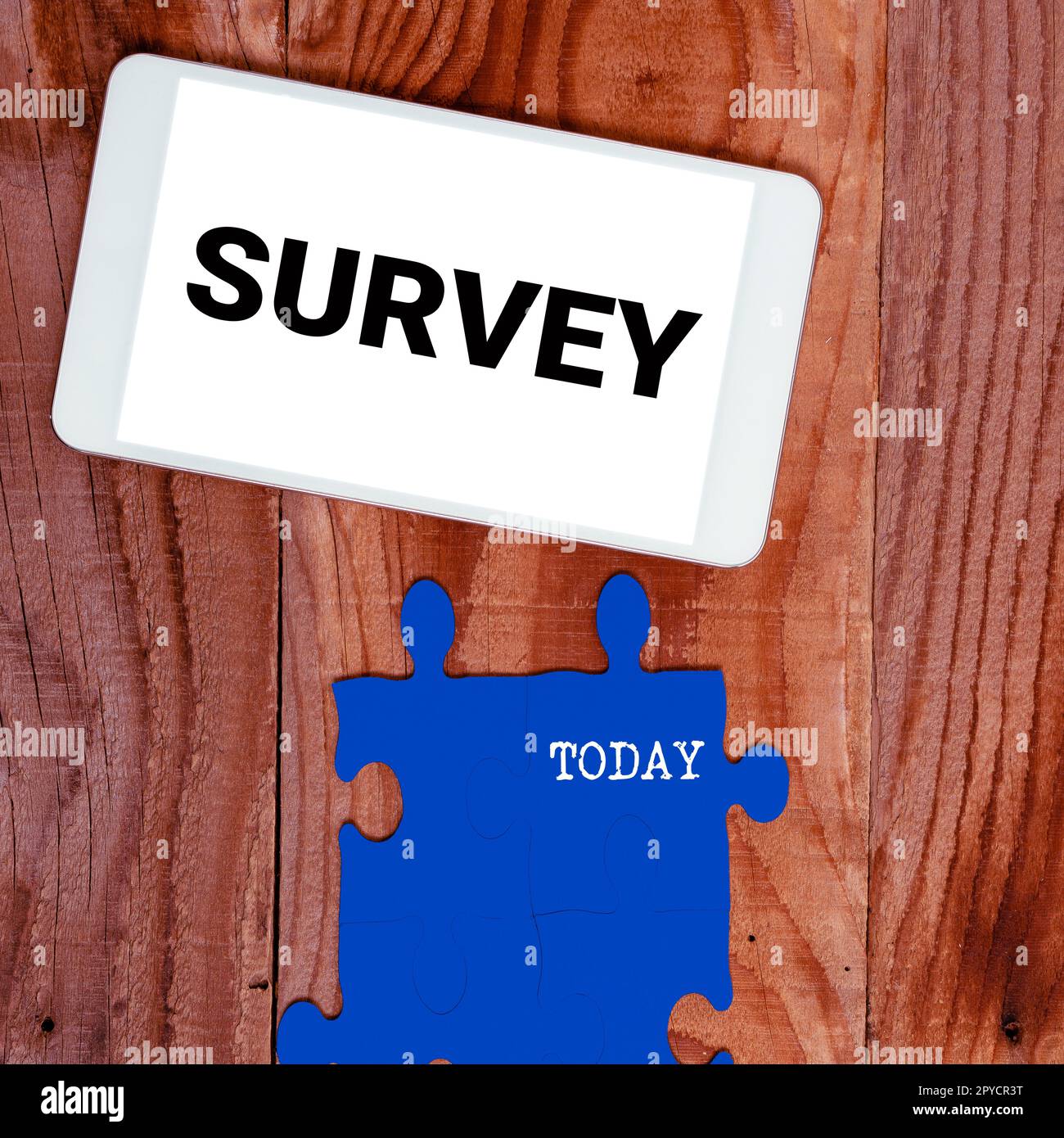 Conceptual caption Survey. Conceptual photo look closely at or examine ...