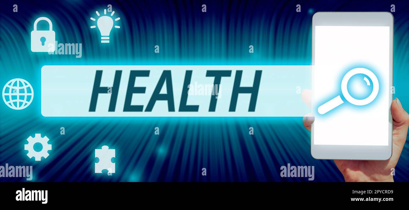 Conceptual display Health. Business idea State of being free from ... Conceptual display Health. Business idea State of being free from ...