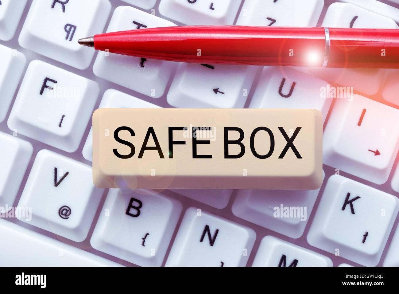 Conceptual display Safe Box. Business concept A small structure where ...