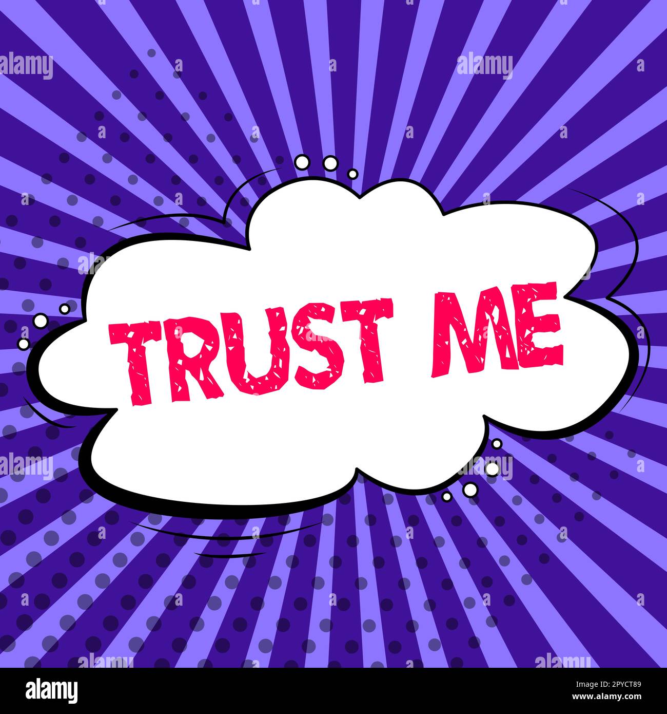Text caption presenting Trust Me. Word Written on Believe Have faith in ...