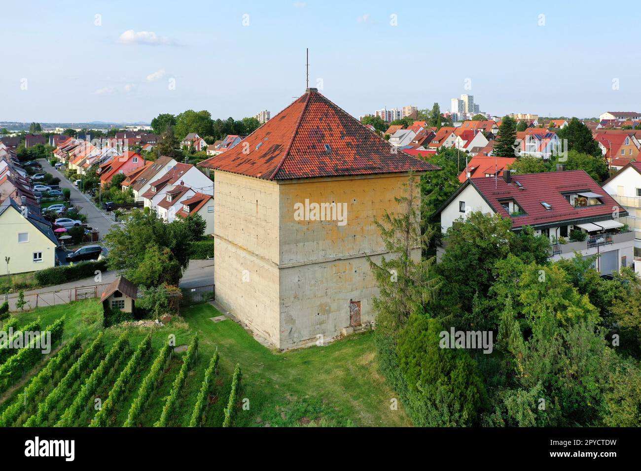 Protection bunker BW130 in Steinhaldenfeld, Stuttgart - Germany Stock ...