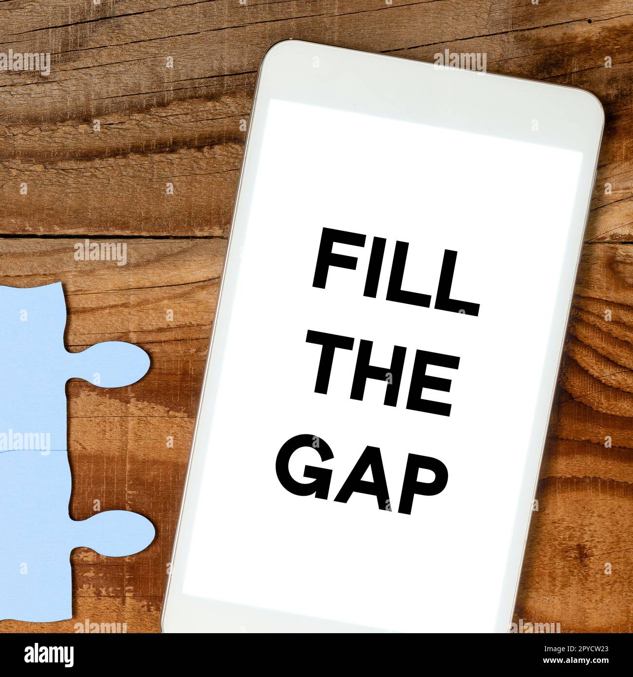 Jigsaw puzzle pieces and gaps hi-res stock photography and images - Alamy