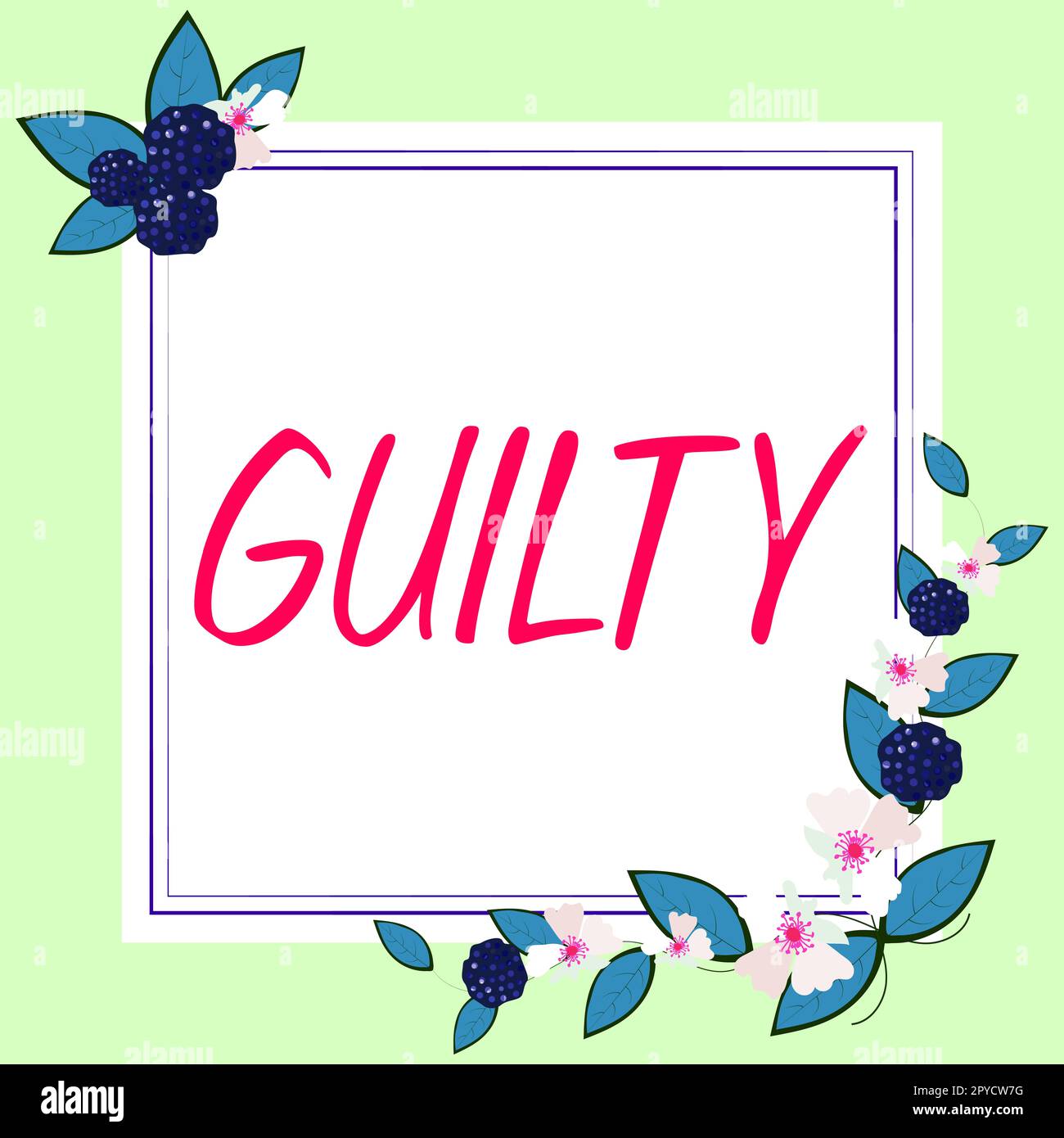 Sign displaying Guilty. Business showcase culpable of or responsible ...