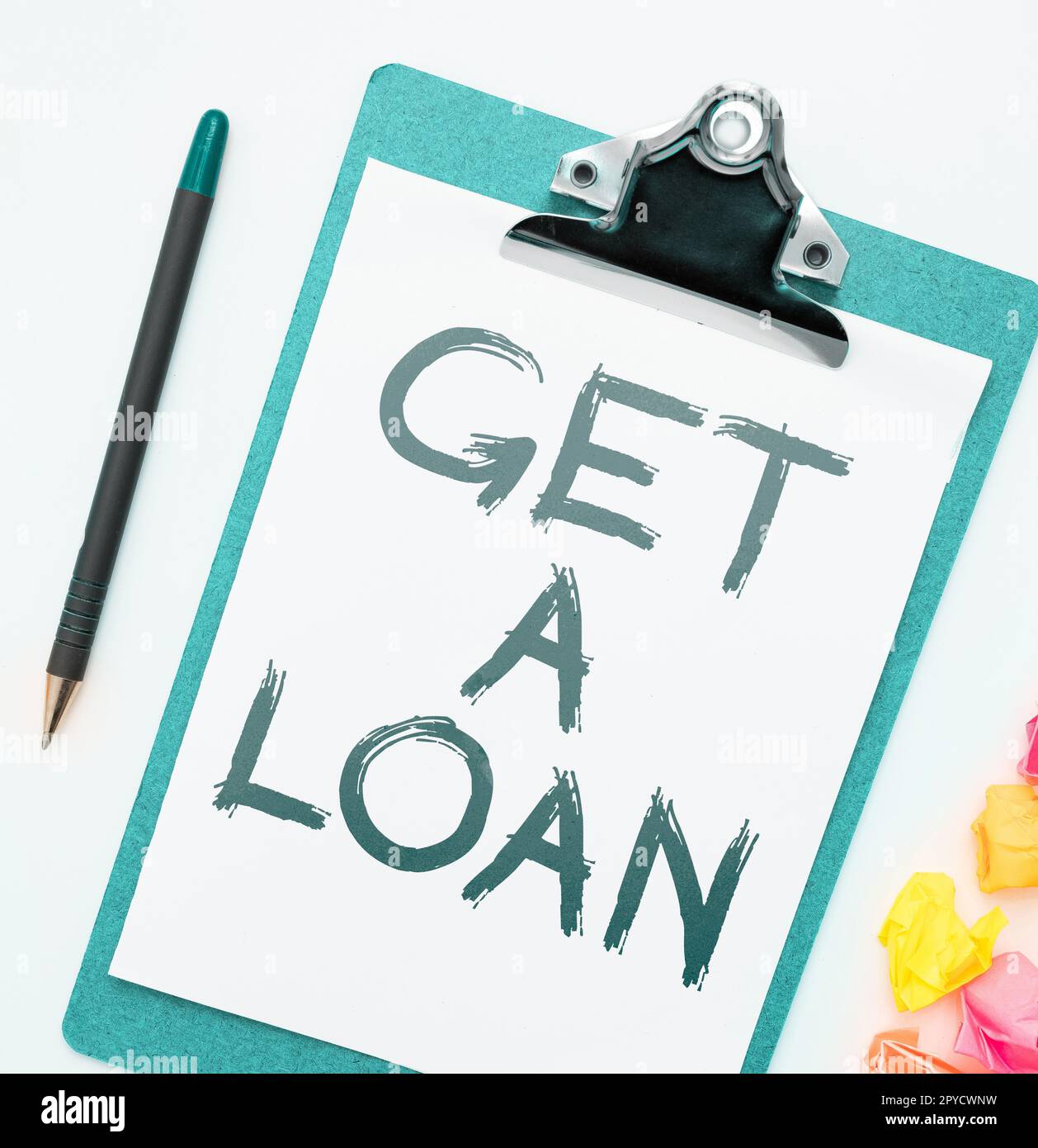 Bank loan sign hi-res stock photography and images - Alamy