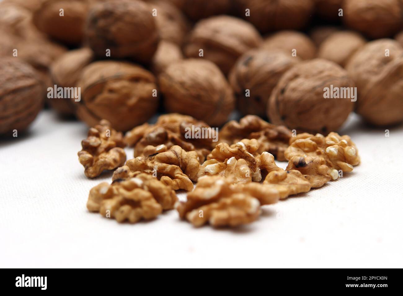 Cracked walnut hi-res stock photography and images - Alamy