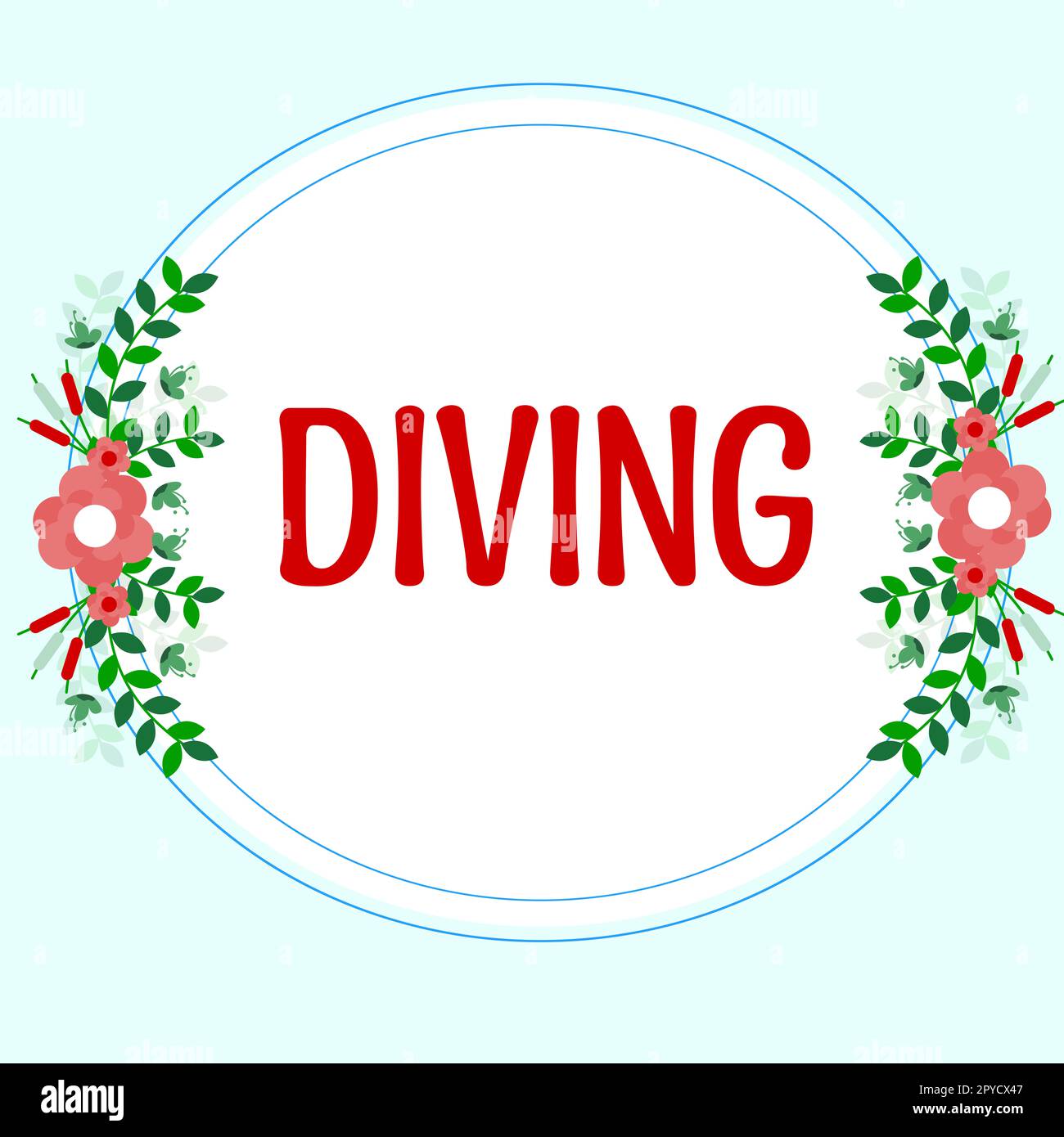 Sign displaying Diving. Business showcase sport or activity of swimming ...