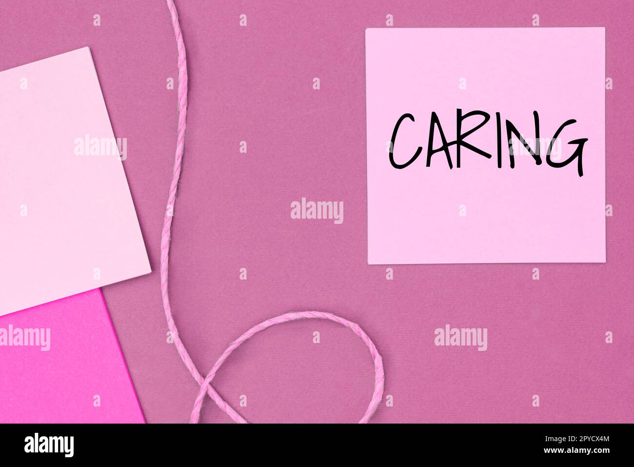 Text sign showing Caring. Word for practice of looking after those ...