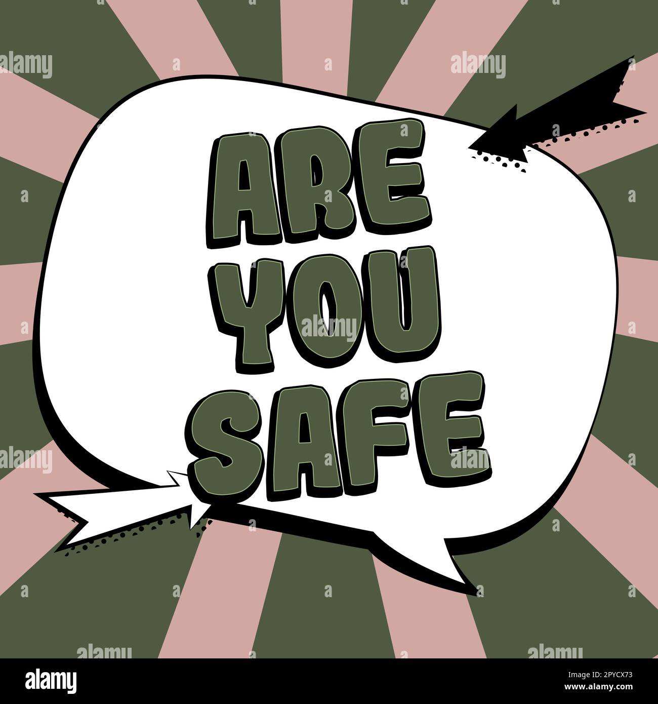 Inspiration showing sign Are You Safe. Business concept Free from ...