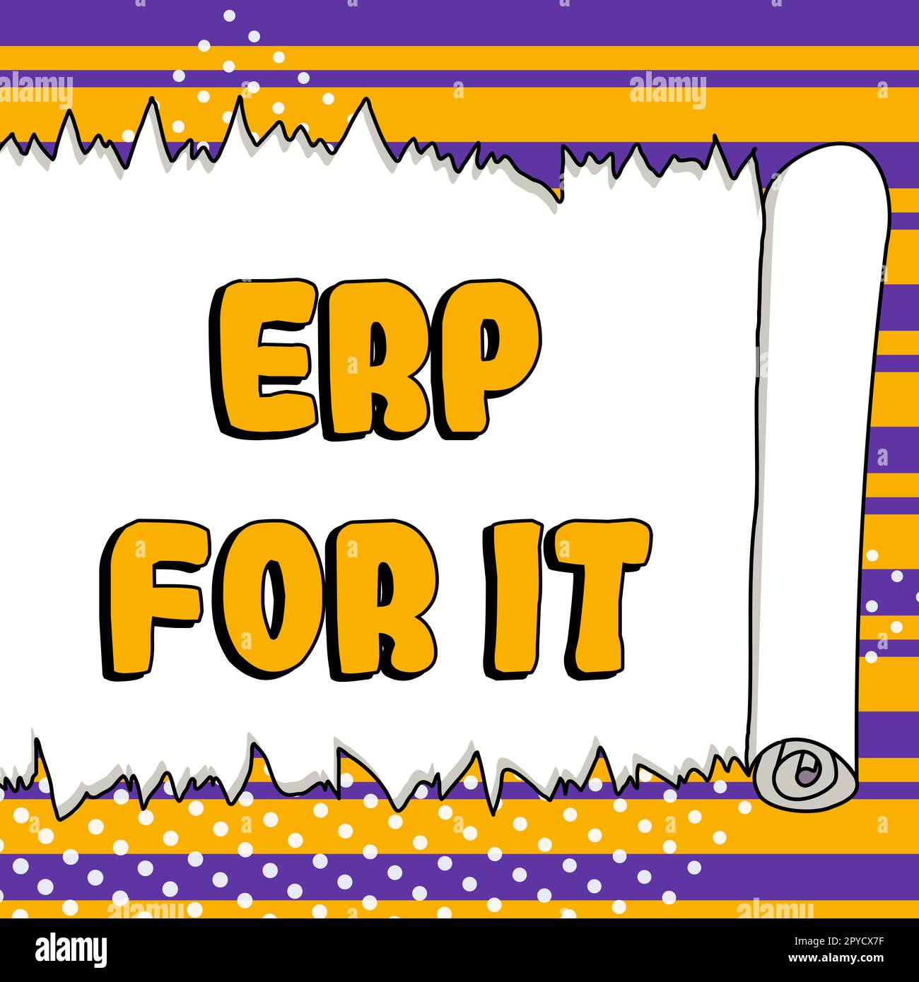 Inspiration showing sign Erp For It. Internet Concept Enterprise ...