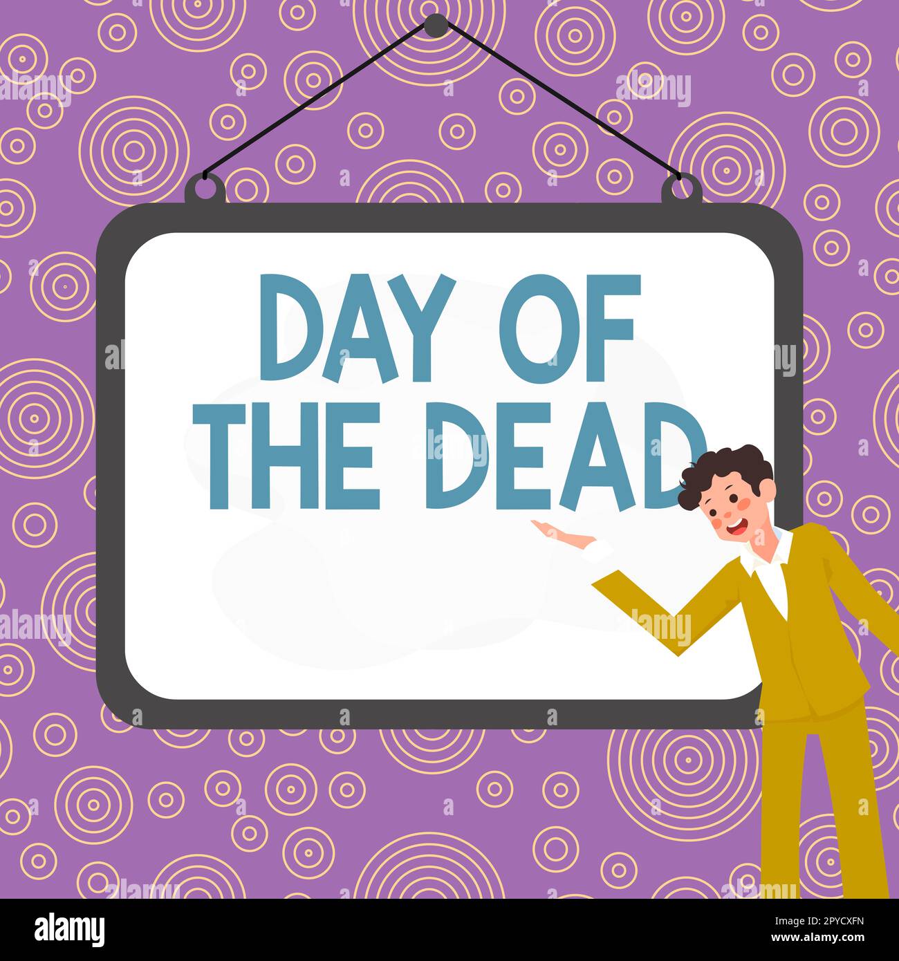 Text sign showing Day Of The Dead. Internet Concept mexican celebration ...