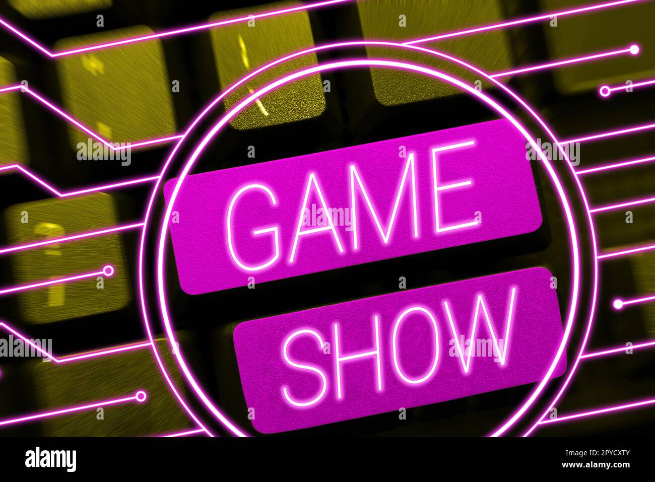 Conceptual display Game Show. Business idea Program in television or ...