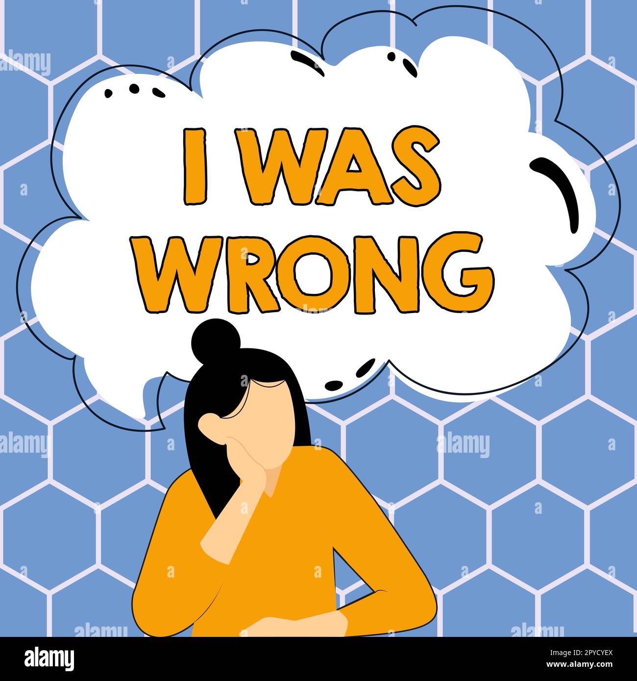 Text caption presenting I Was Wrong. Business overview Acceptance of a ...