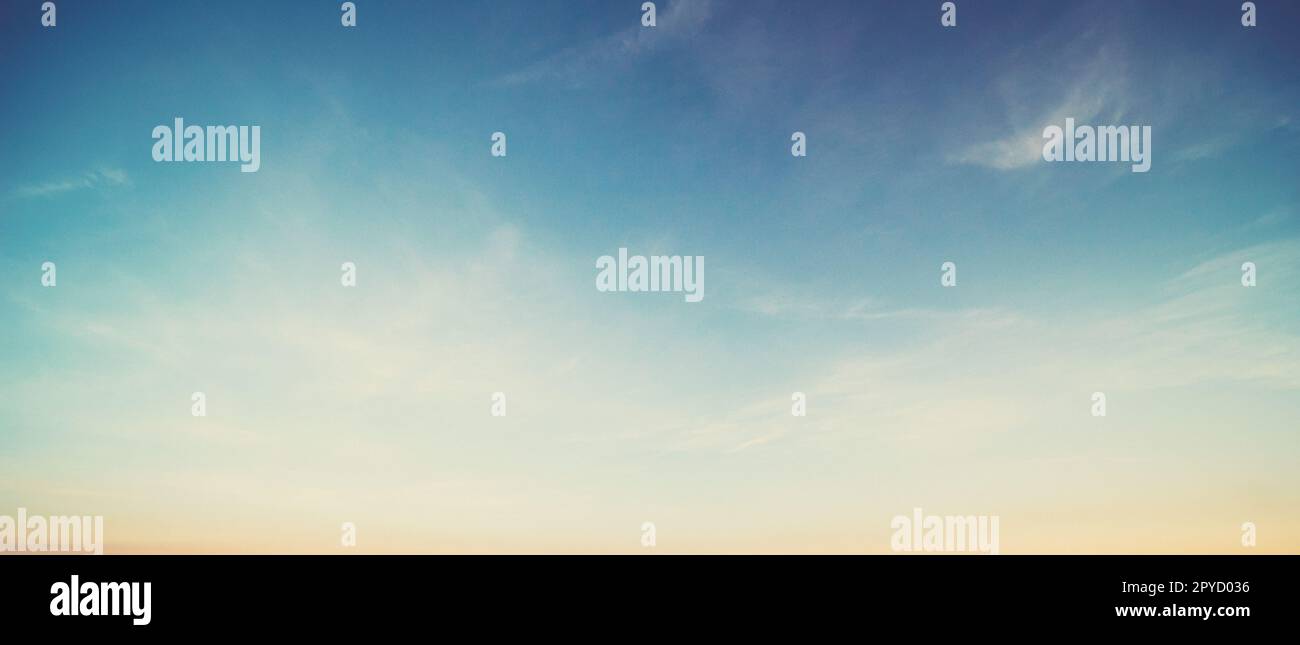 Summer sky clouds. Clear atmosphere Stock Photo - Alamy
