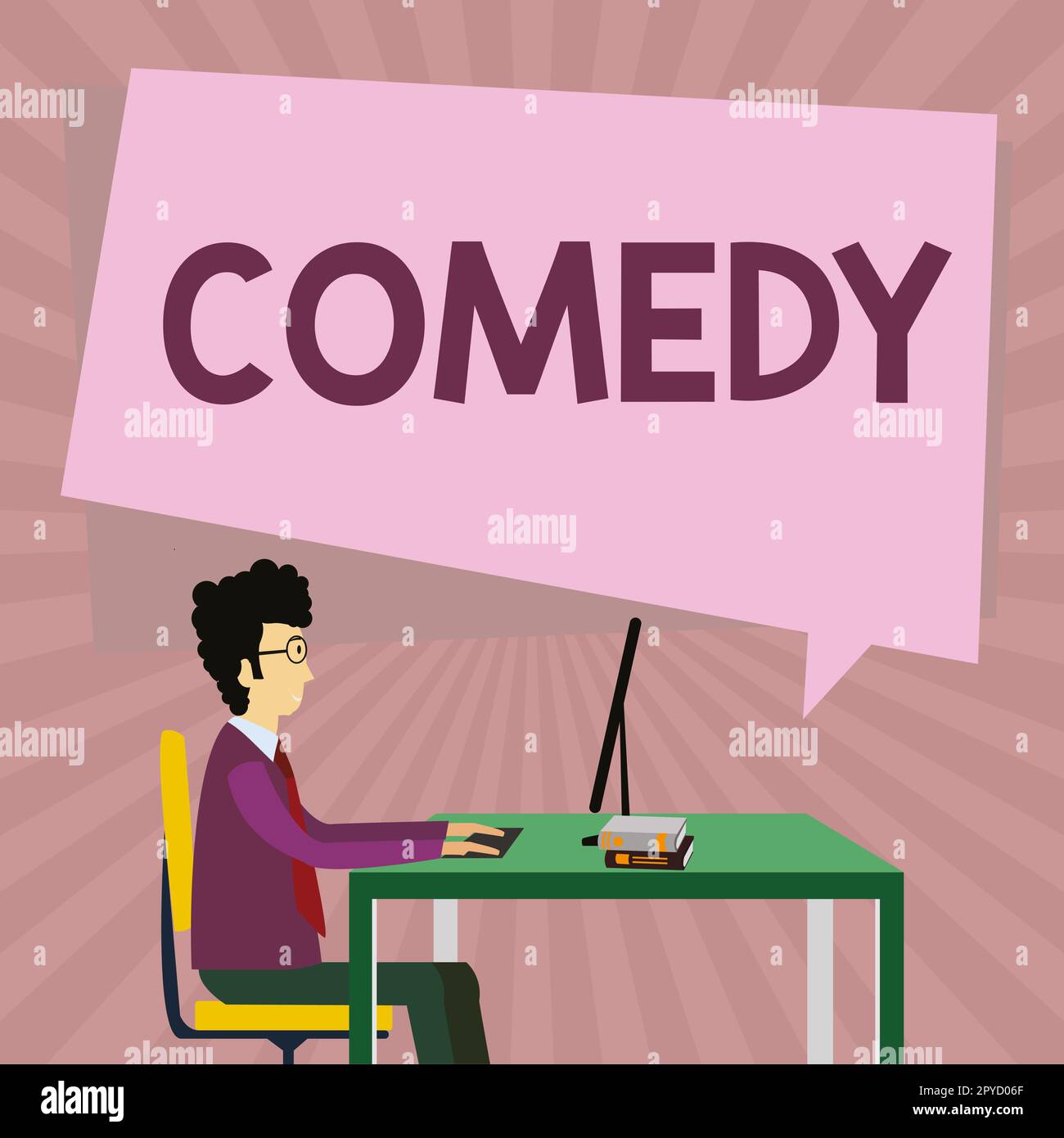 Conceptual display Comedy. Business concept Funny program Humorous ...