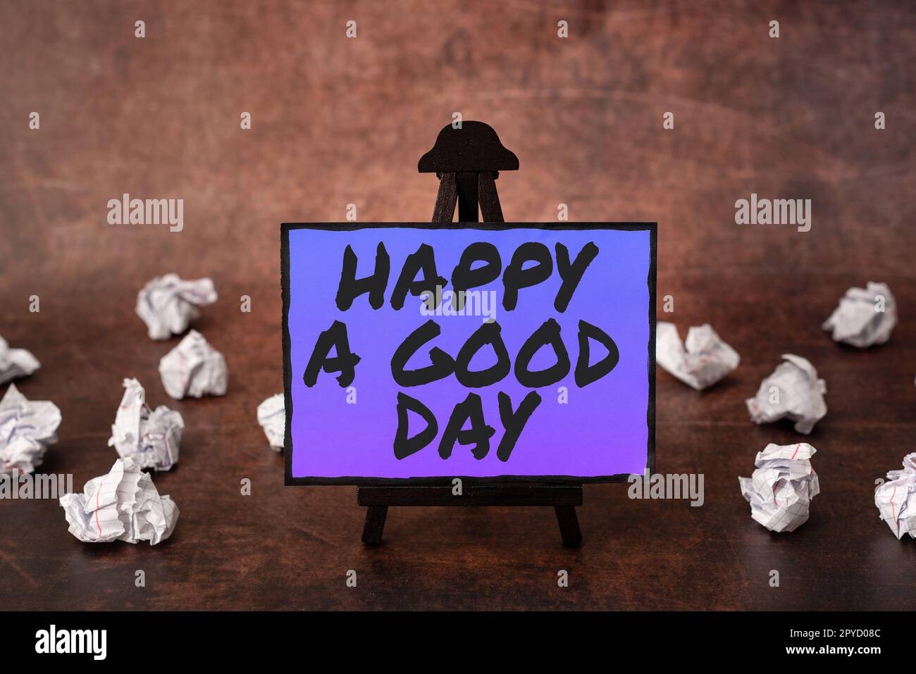 Conceptual display Happy A Good Day. Internet Concept Best wishes for ...
