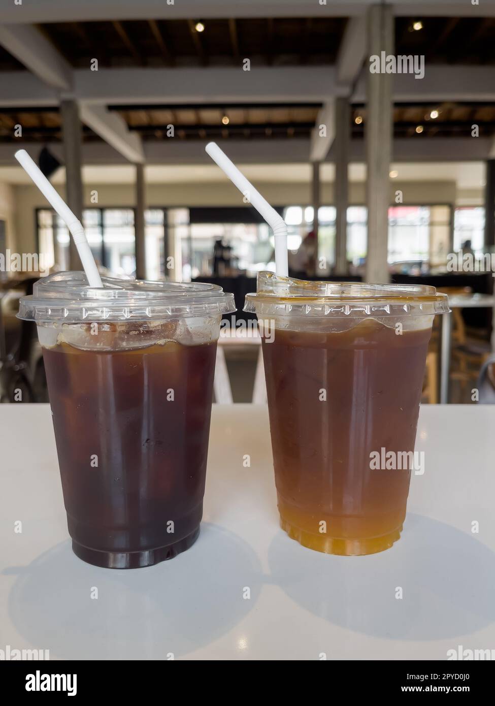 Tall coffee shop hi-res stock photography and images - Alamy