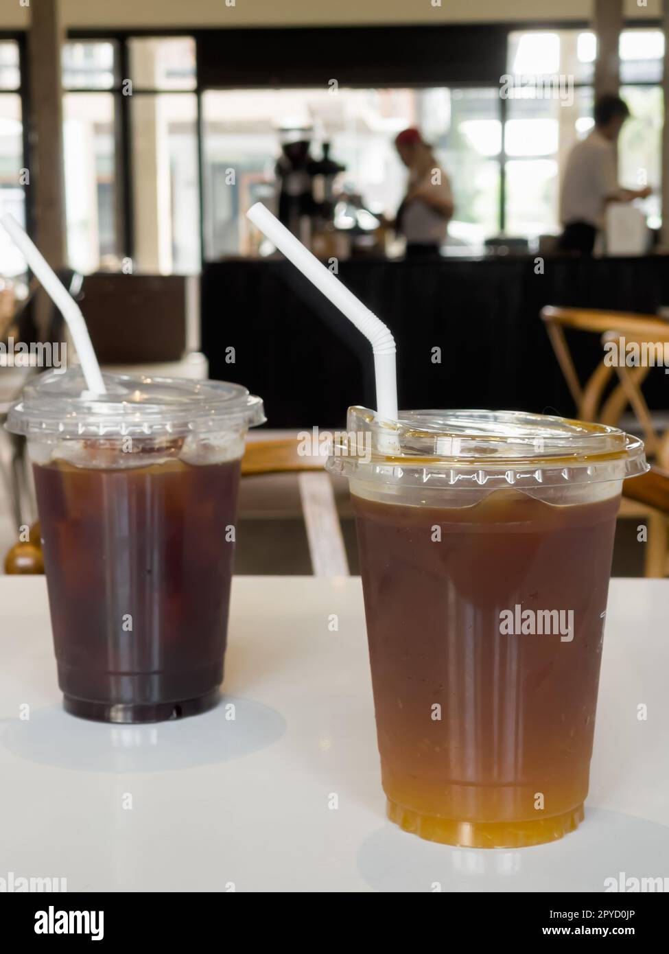 Americano iced coffee hi-res stock photography and images - Alamy