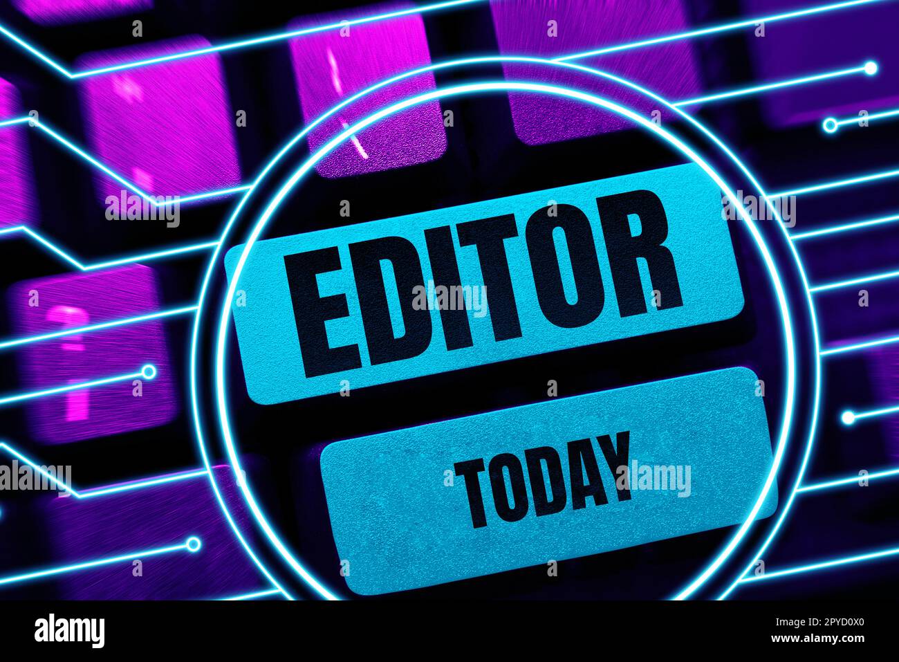 Conceptual caption Editor. Business concept person who is in charge of ...