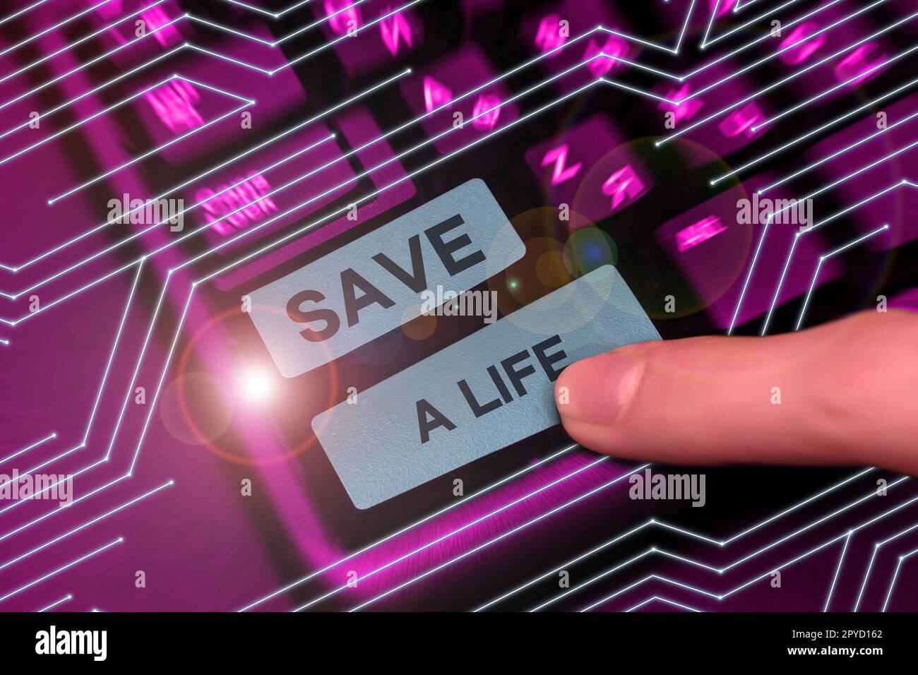 Text sign showing Save A Life. Business showcase Help assistance saving ...