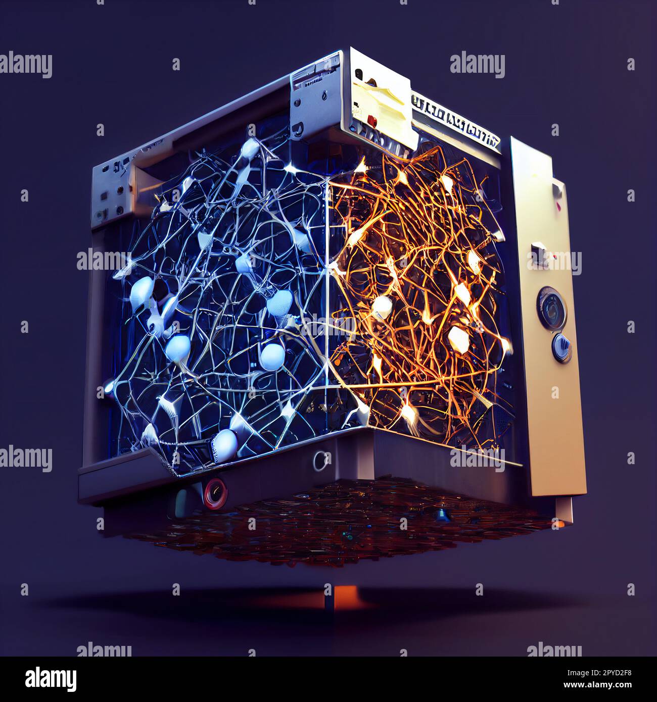 Futuristic quantum computer network Stock Photo - Alamy Futuristic quantum computer network Stock Photo - Alamy