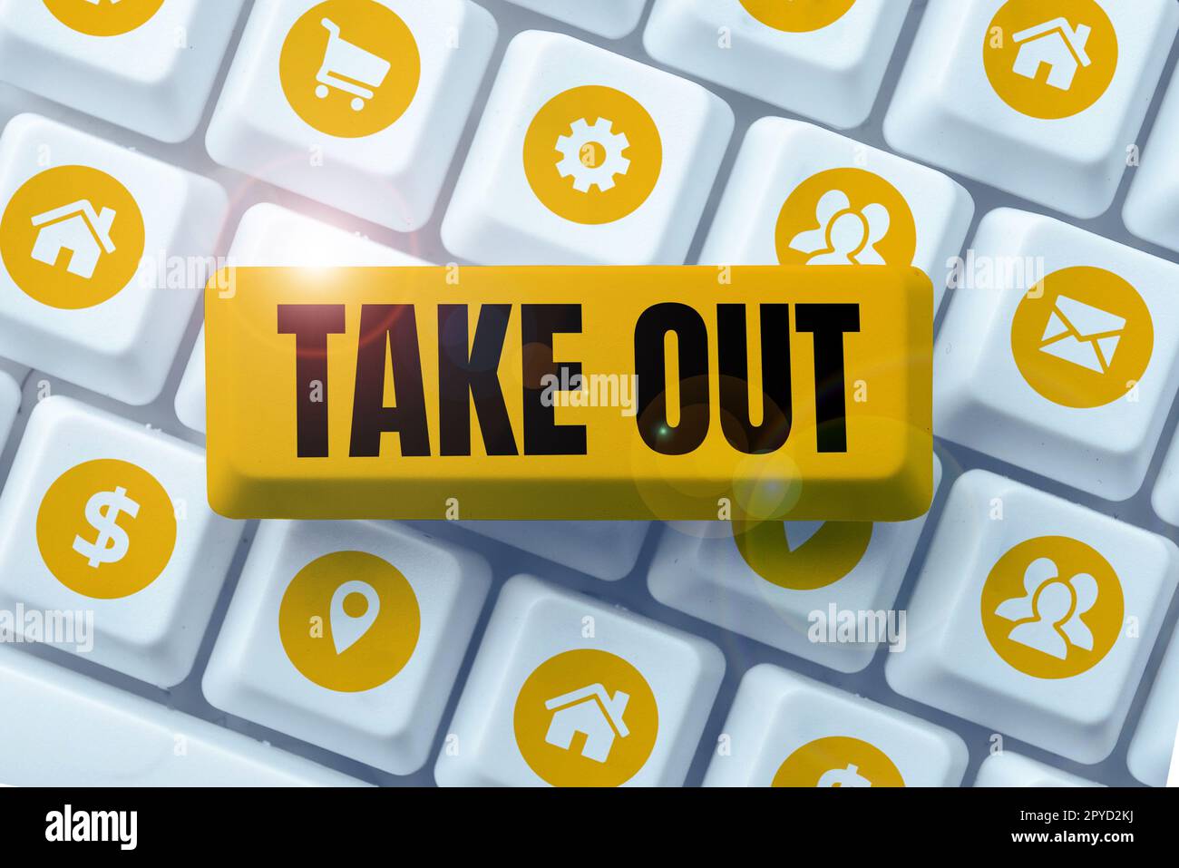 Text showing inspiration Take Out. Word Written on the act of taking ...