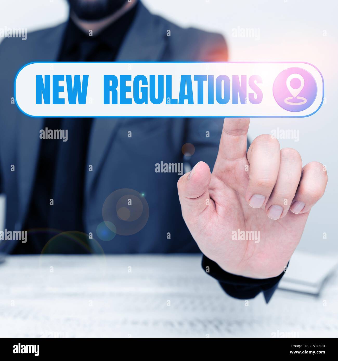 Conceptual caption New Regulations. Business idea Regulation ...