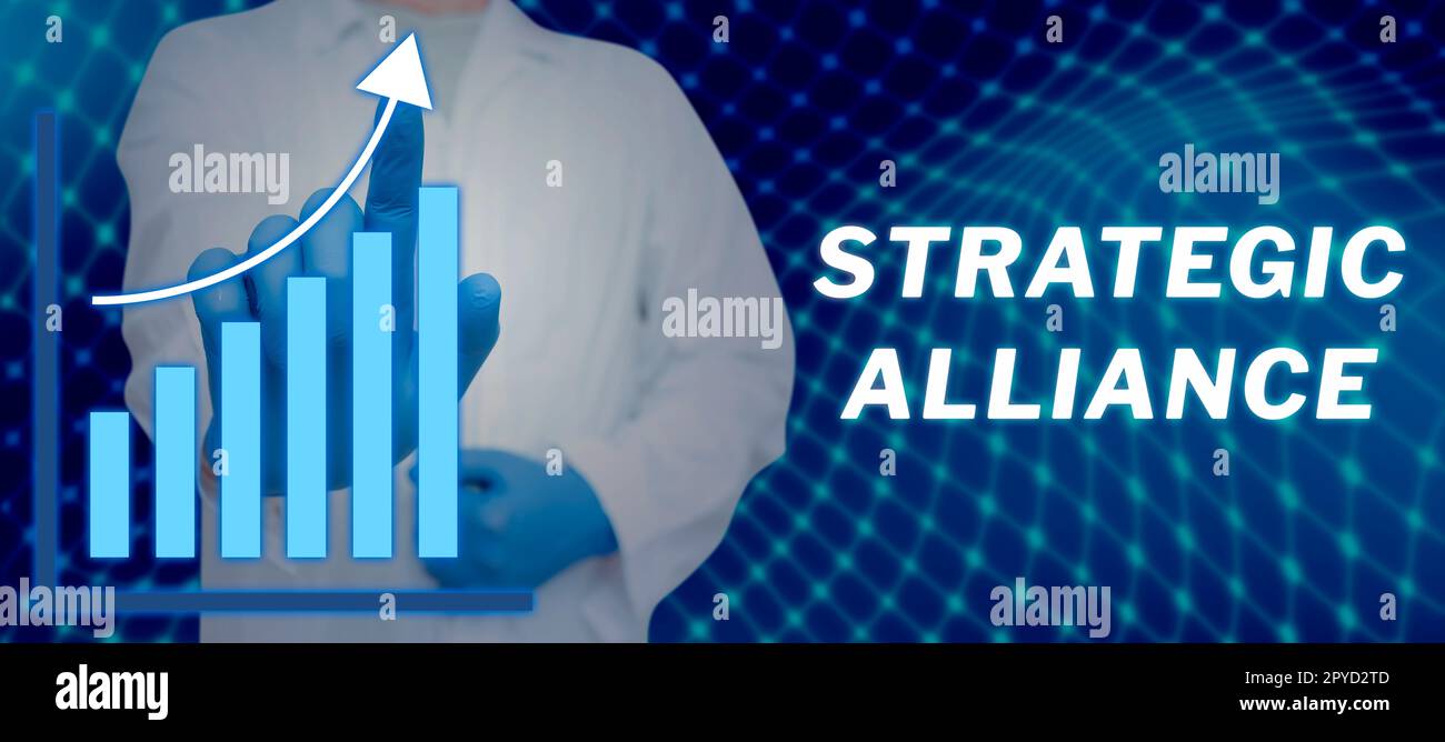 Inspiration showing sign Strategic Alliance. Conceptual photo a bond ...