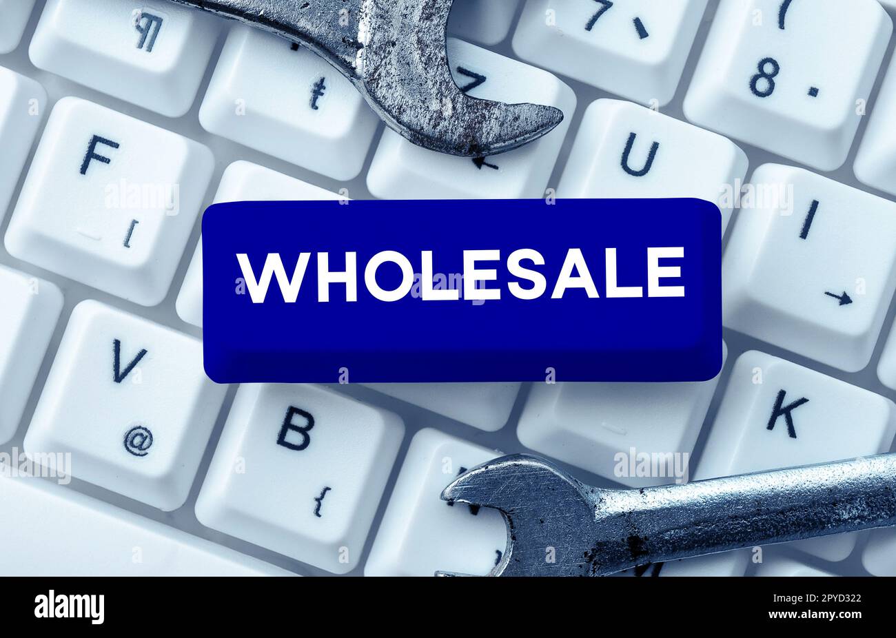Text sign showing Wholesale. Word for the sale of commodities in bulk ...
