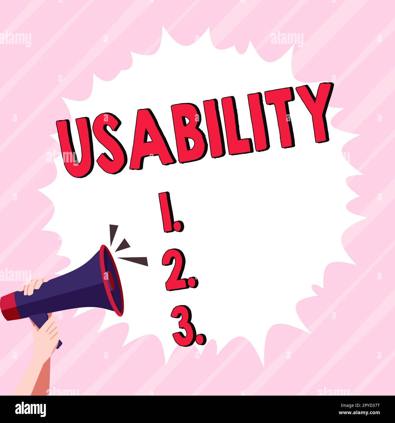 Hand writing sign Usability. Concept meaning A word assosiated with how ...