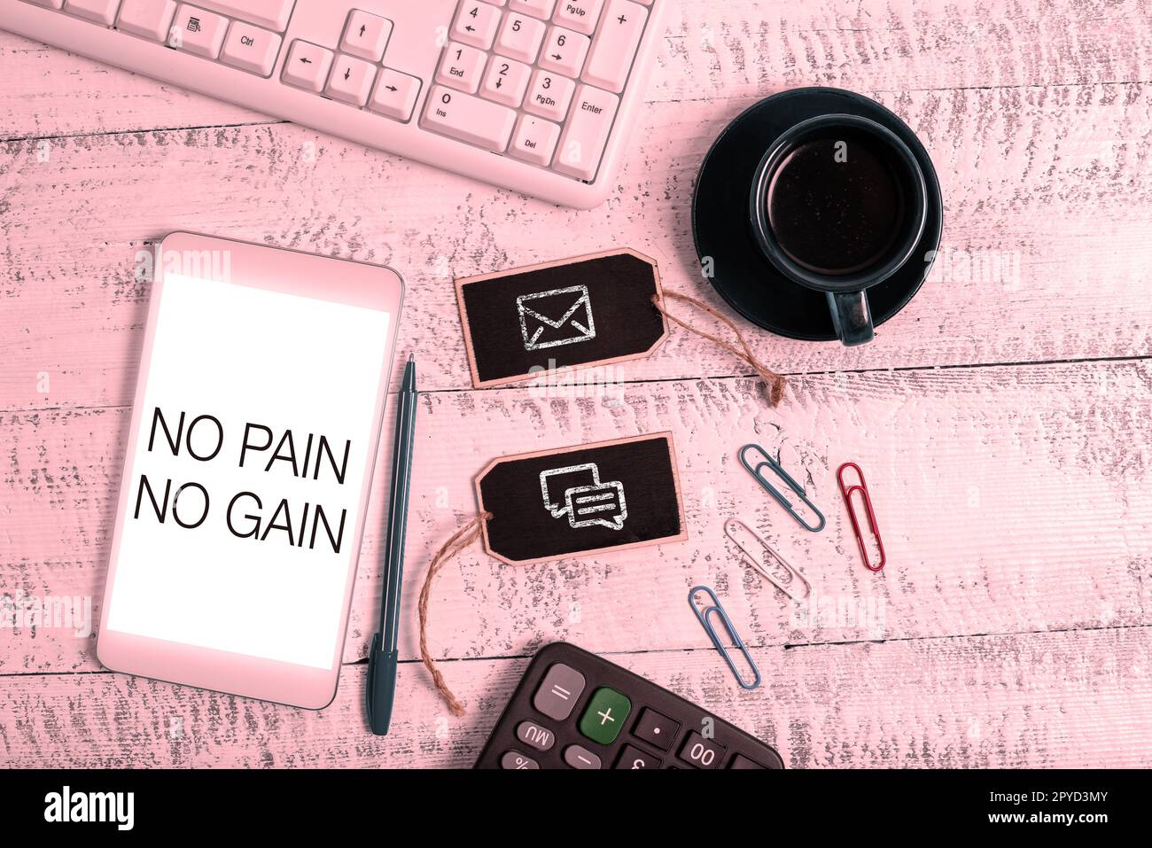 Writing displaying text No Pain No Gain. Word Written on All success ... Writing displaying text No Pain No Gain. Word Written on All success ...