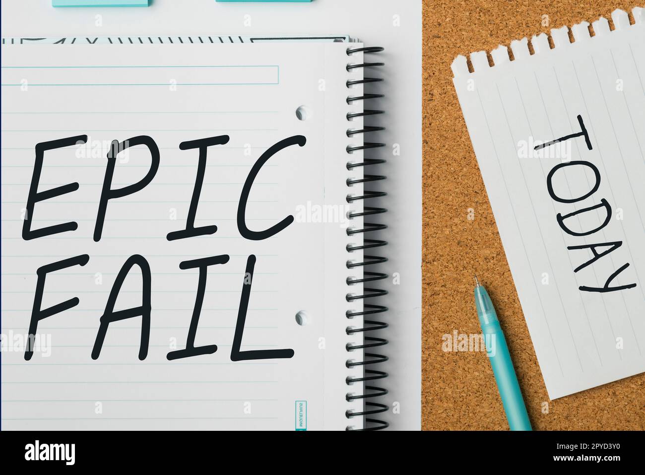 Conceptual display Epic Fail. Concept meaning a spectacularly ...