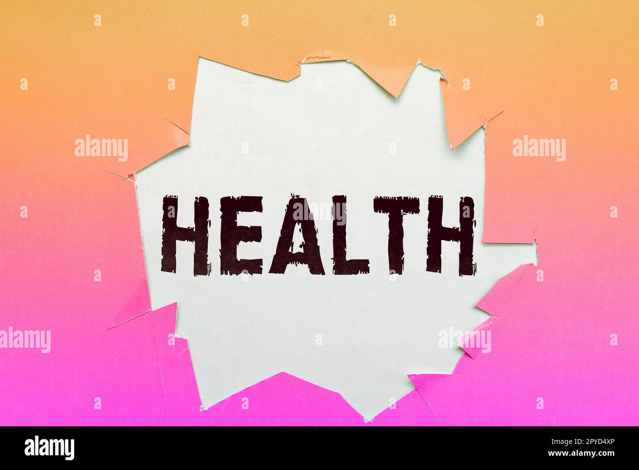 Handwriting text Health. Business overview State of being free from ...