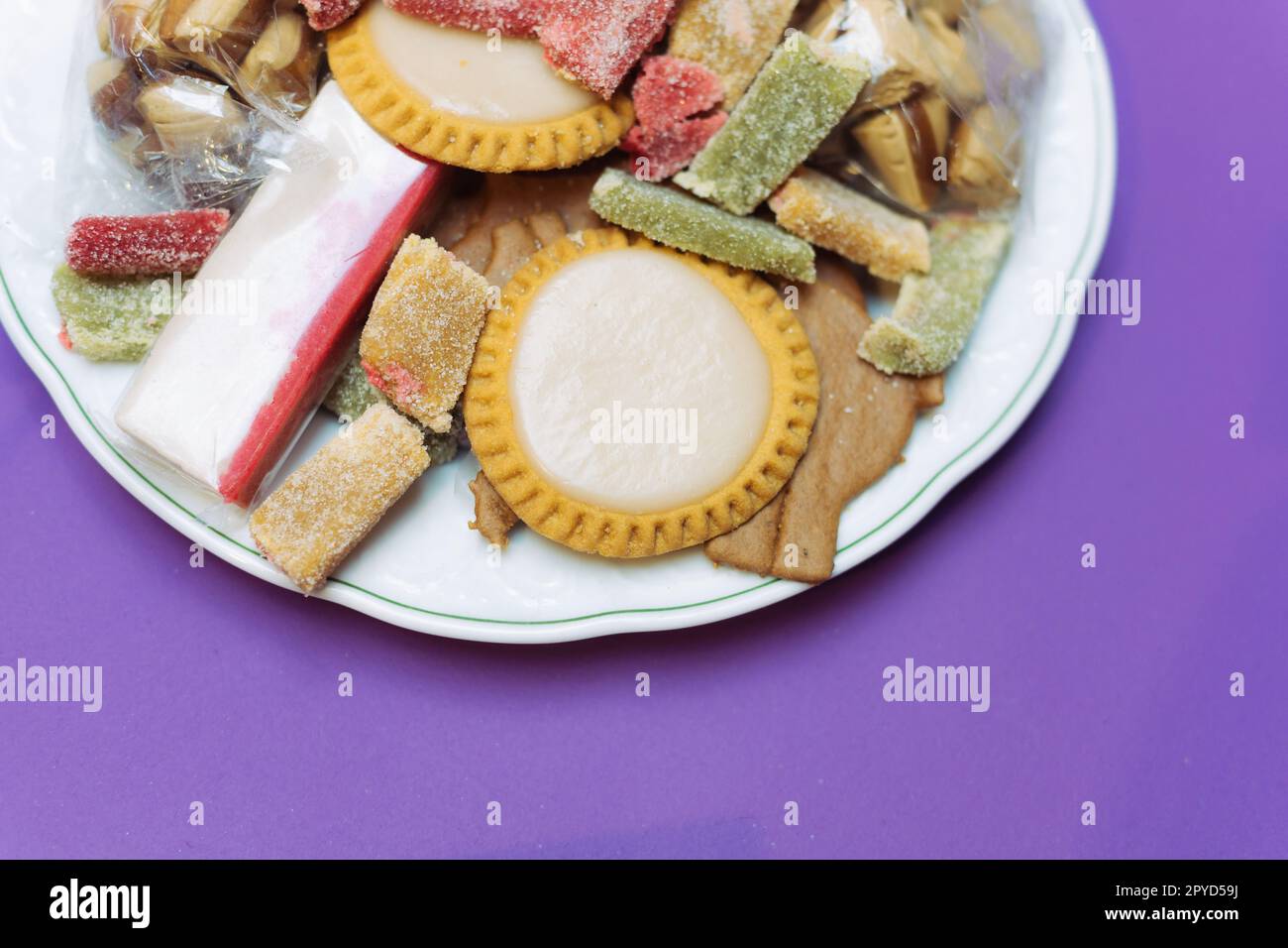 typical mexican sweets, color and mexican tradition, place of typical ...