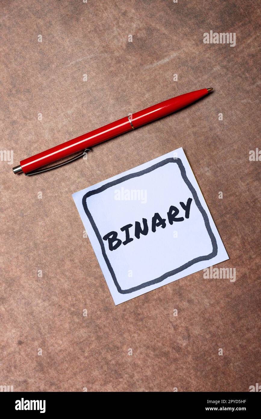 Binary fast processing digital concept hi-res stock photography and ...