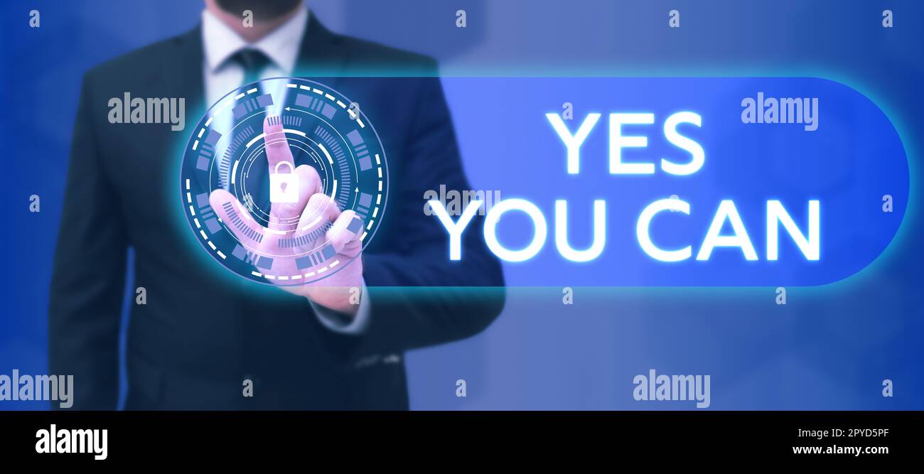 Conceptual caption Yes You Can. Internet Concept Positivity ... Conceptual caption Yes You Can. Internet Concept Positivity ...