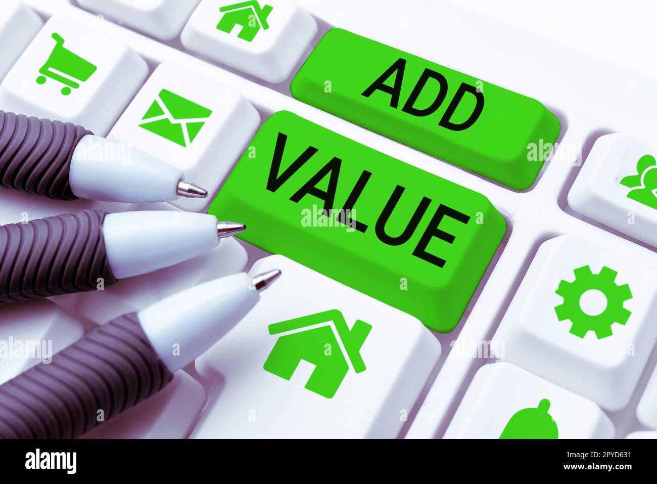 Inspiration showing sign Add Value. Business approach an improvement or ...