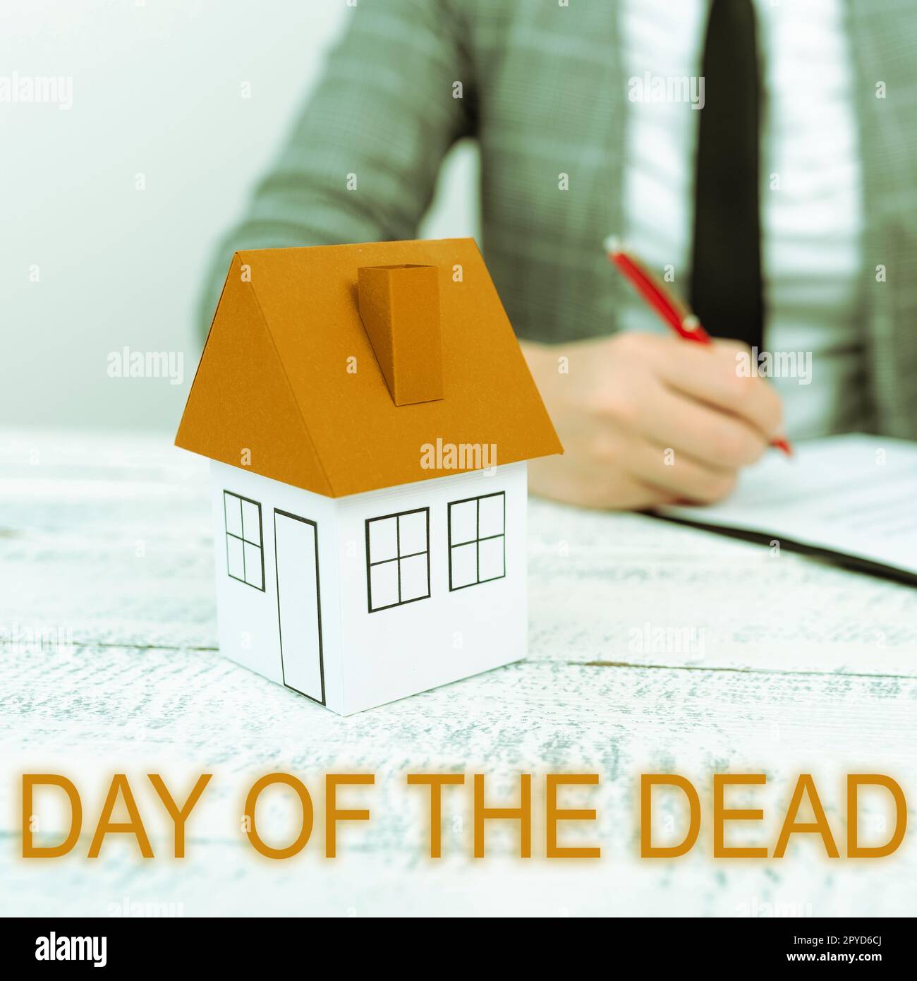 Conceptual caption Day Of The Dead. Business concept mexican ...