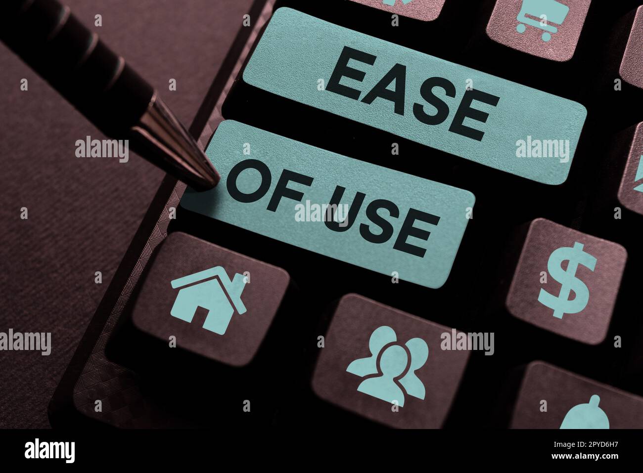 Text showing inspiration Ease Of Use. Word for User friendly easy to operate simple technology ...