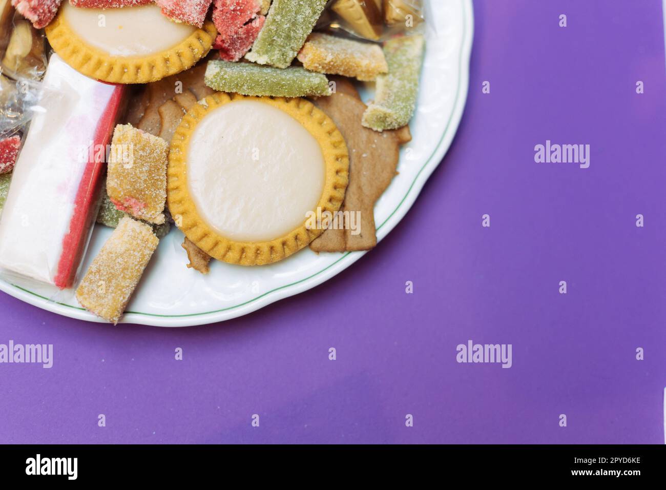 typical mexican sweets, color and mexican tradition, place of typical ...