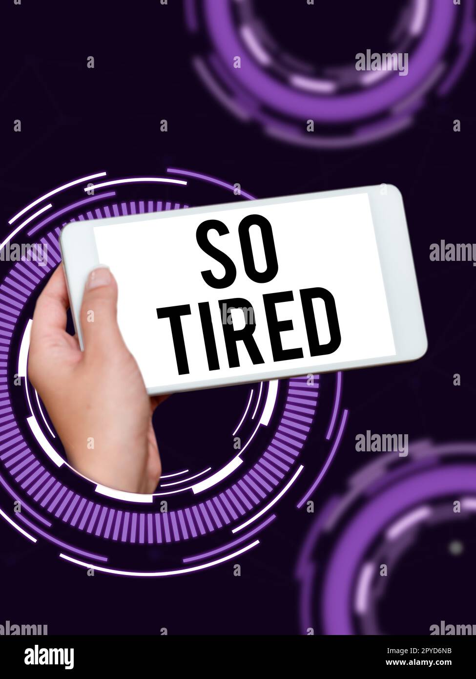 Conceptual caption So Tired. Conceptual photo drained of strength and ...