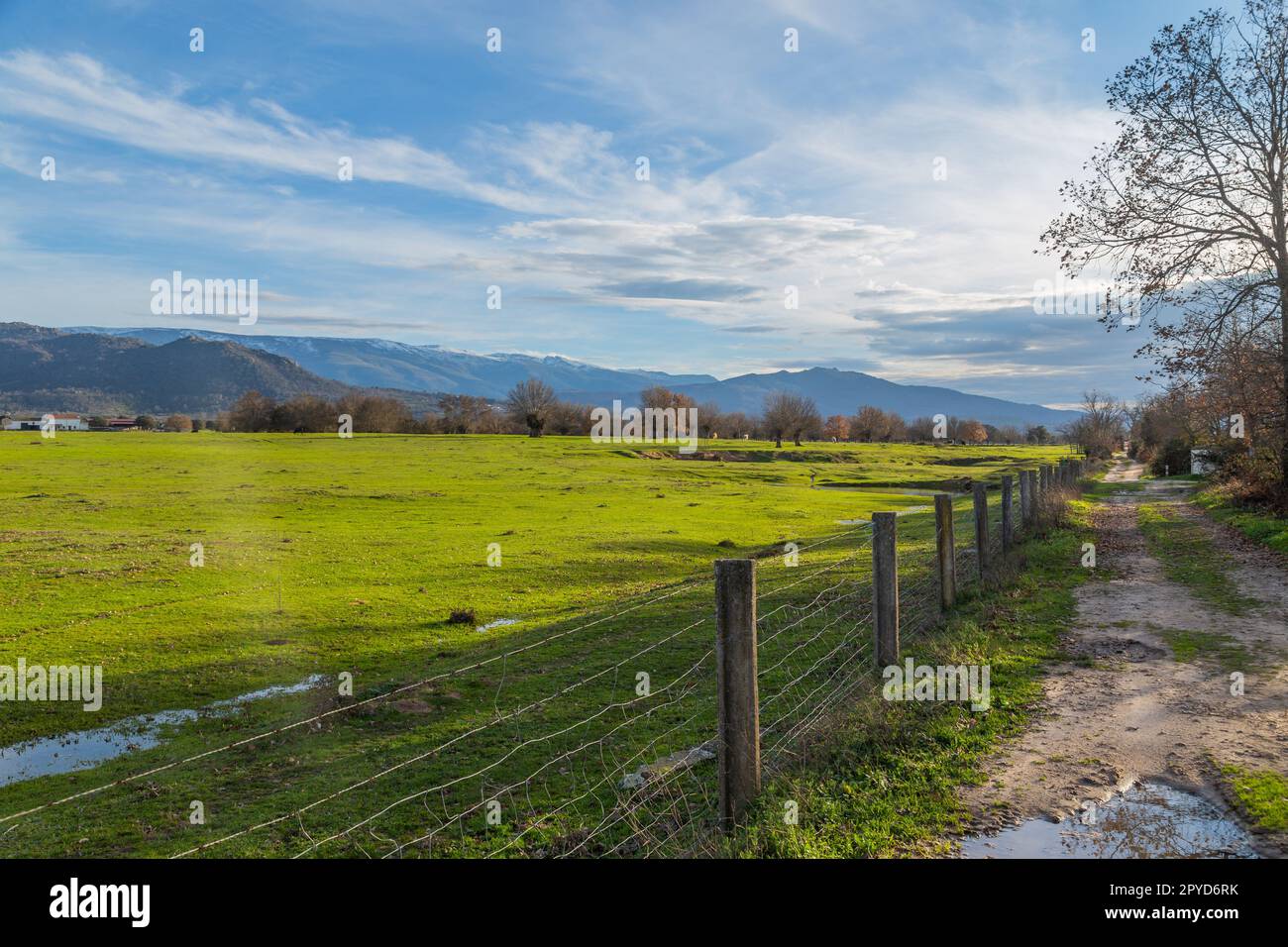 Via de la Plata way Stock Photo - Alamy
