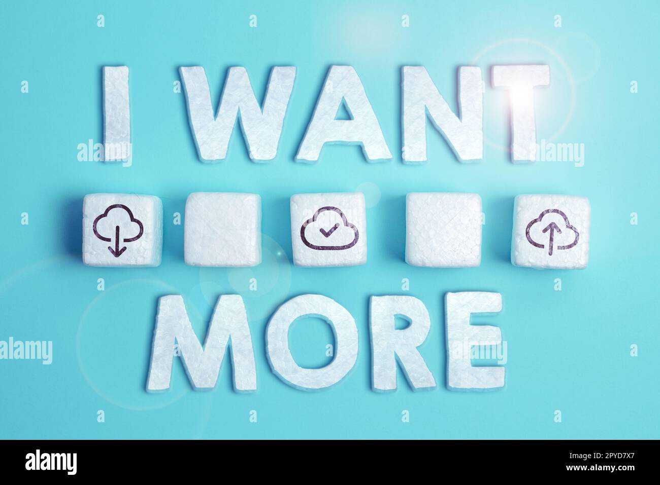 Writing displaying text I Want More. Business overview Not having ...