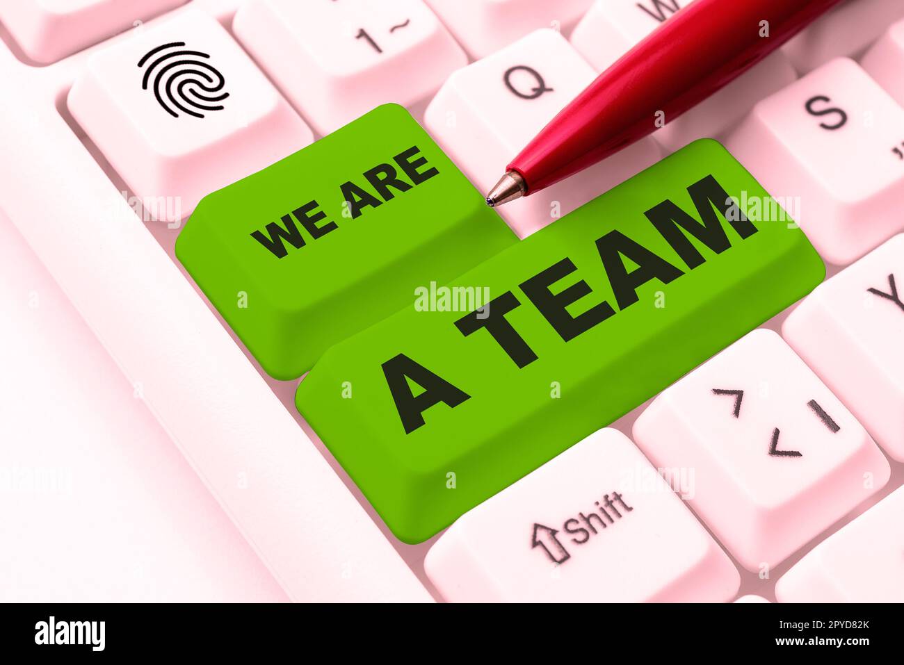 Team work sign hi-res stock photography and images - Alamy