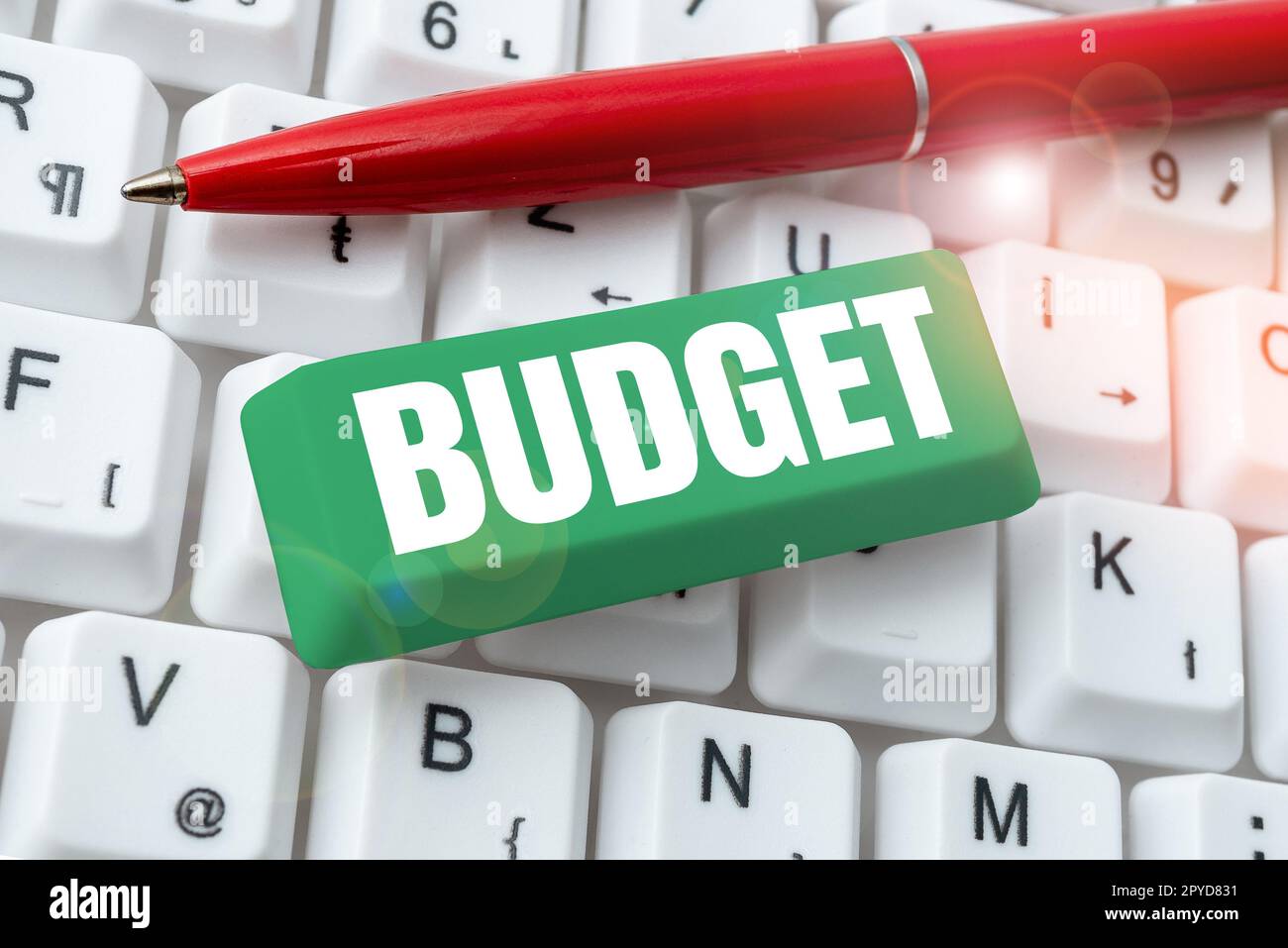 Text caption presenting Budget. Word Written on defined estimate of ...