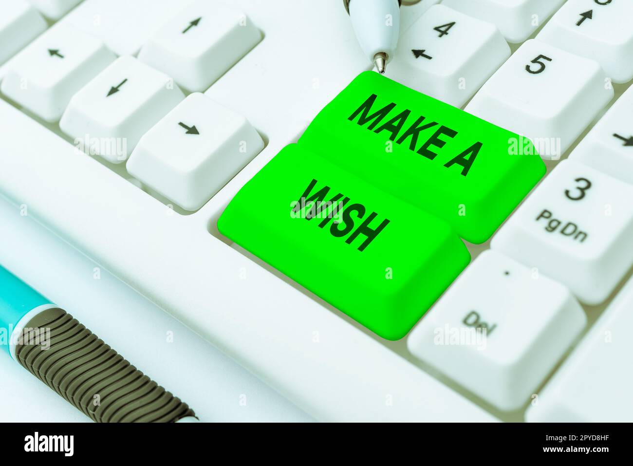 Sign displaying Make A Wish. Word for to desire a situation that is ...