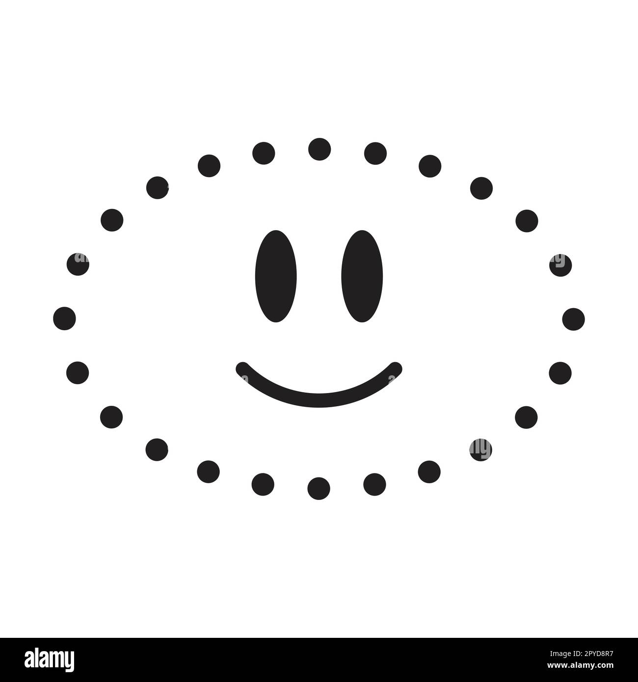 Dotted ellipse shape for tracing lines for preschool and kindergarten ...