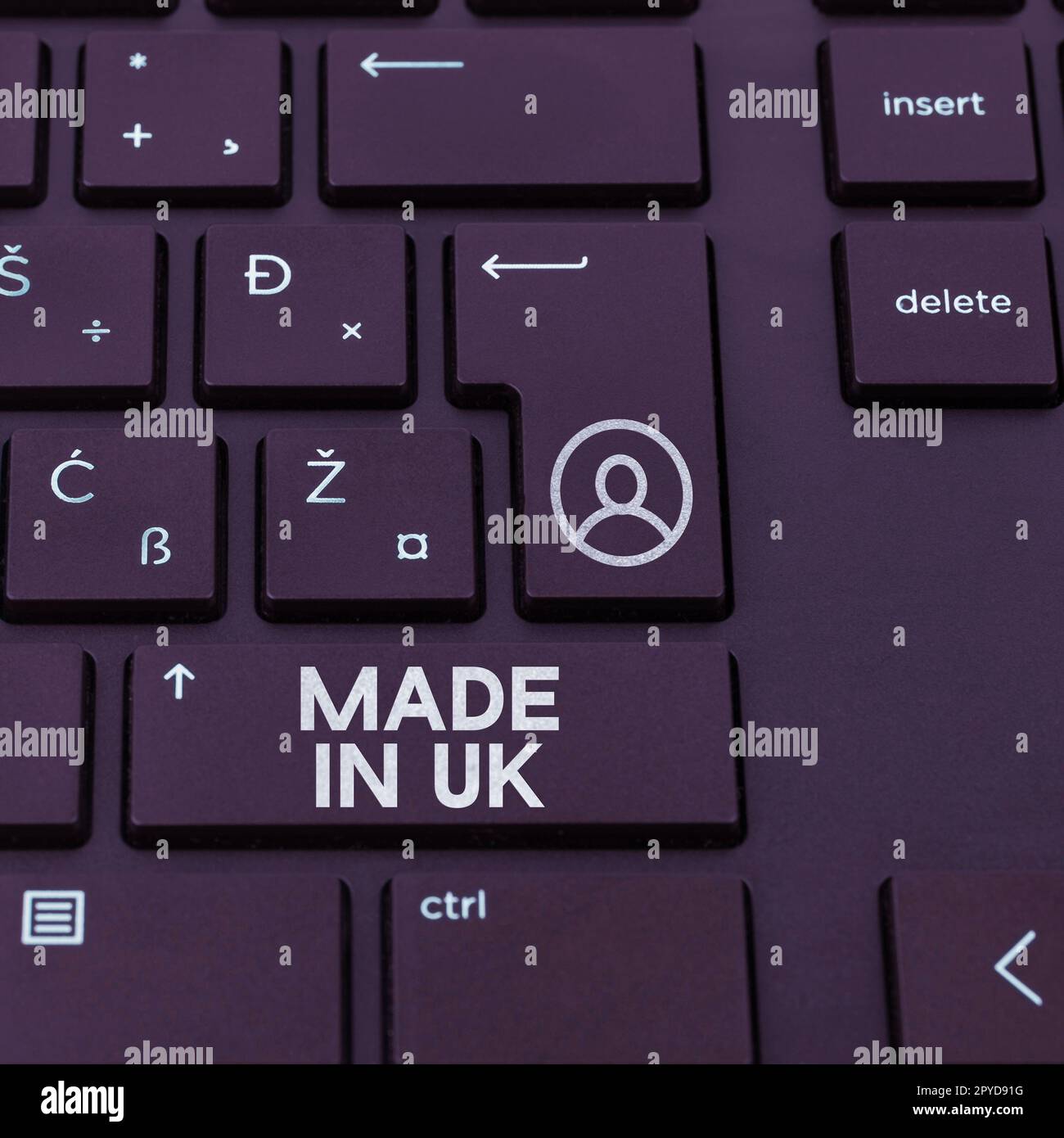 Text sign showing Made In Uk. Business showcase Something manufactured ...