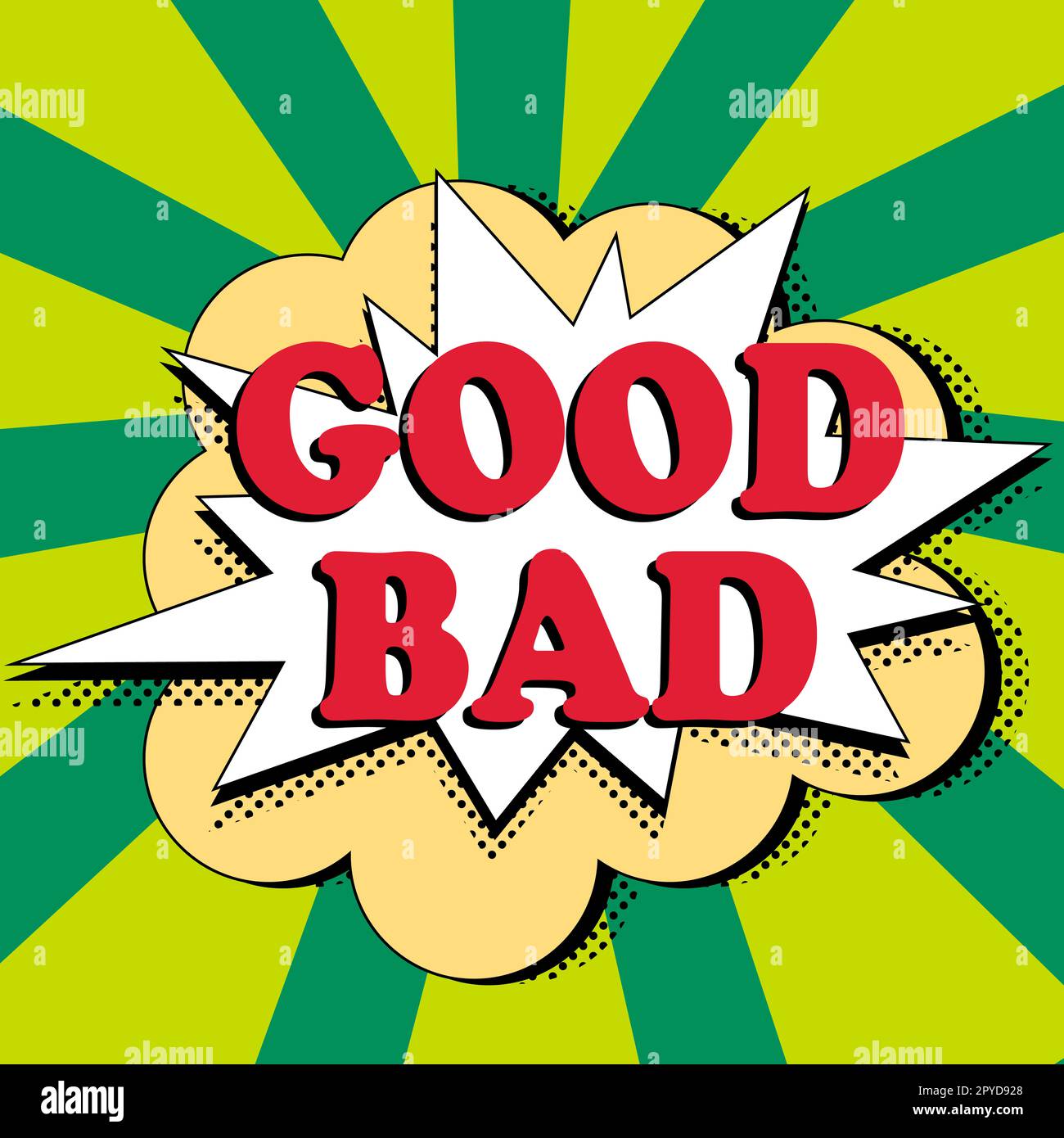 Text caption presenting Good Bad. Internet Concept to seem to be going ...