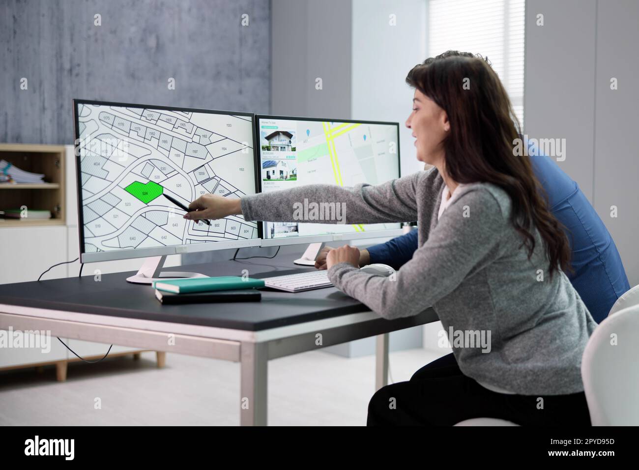 Plot map hi-res stock photography and images - Alamy