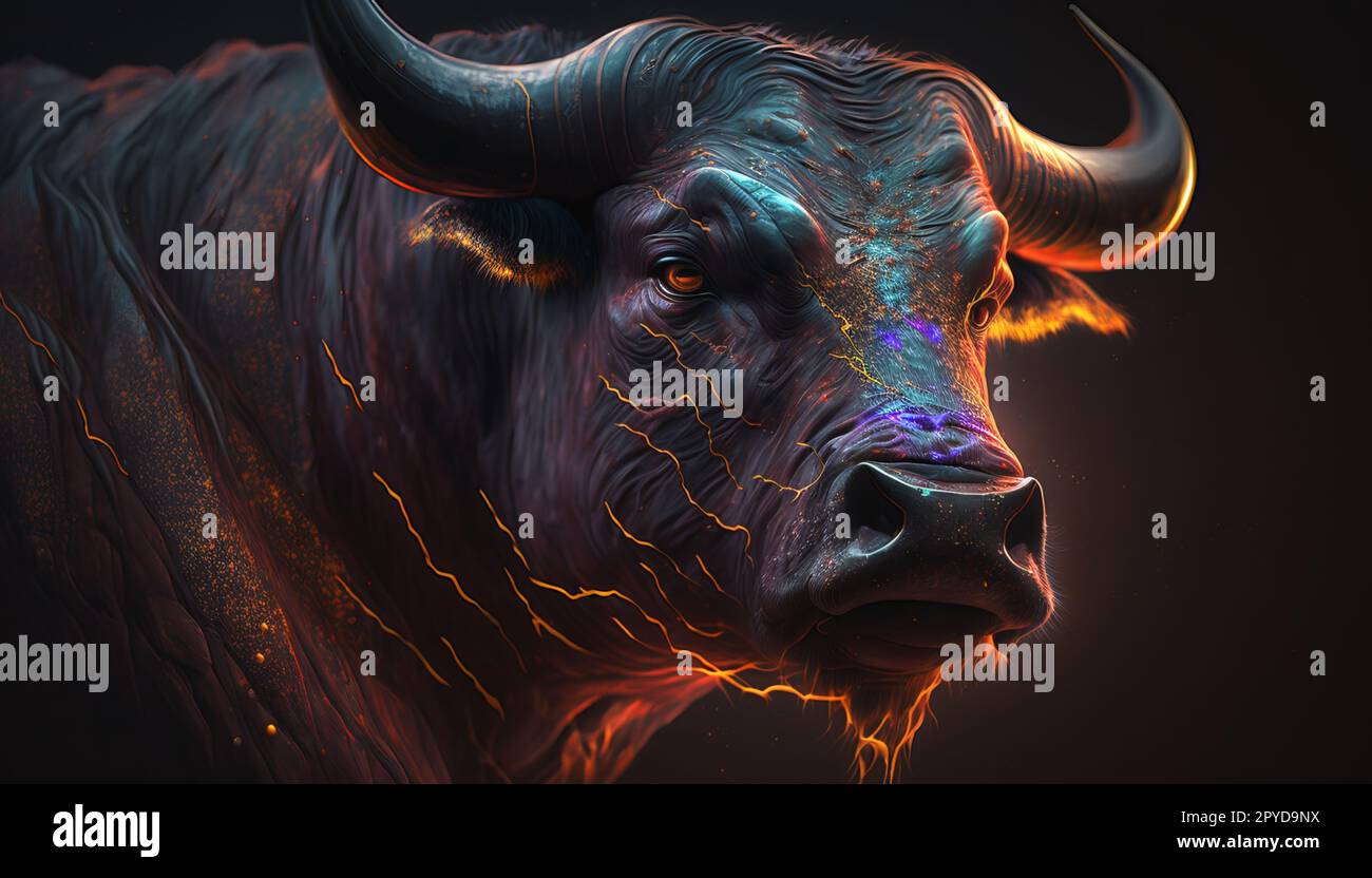 Black bulls hi-res stock photography and images - Alamy